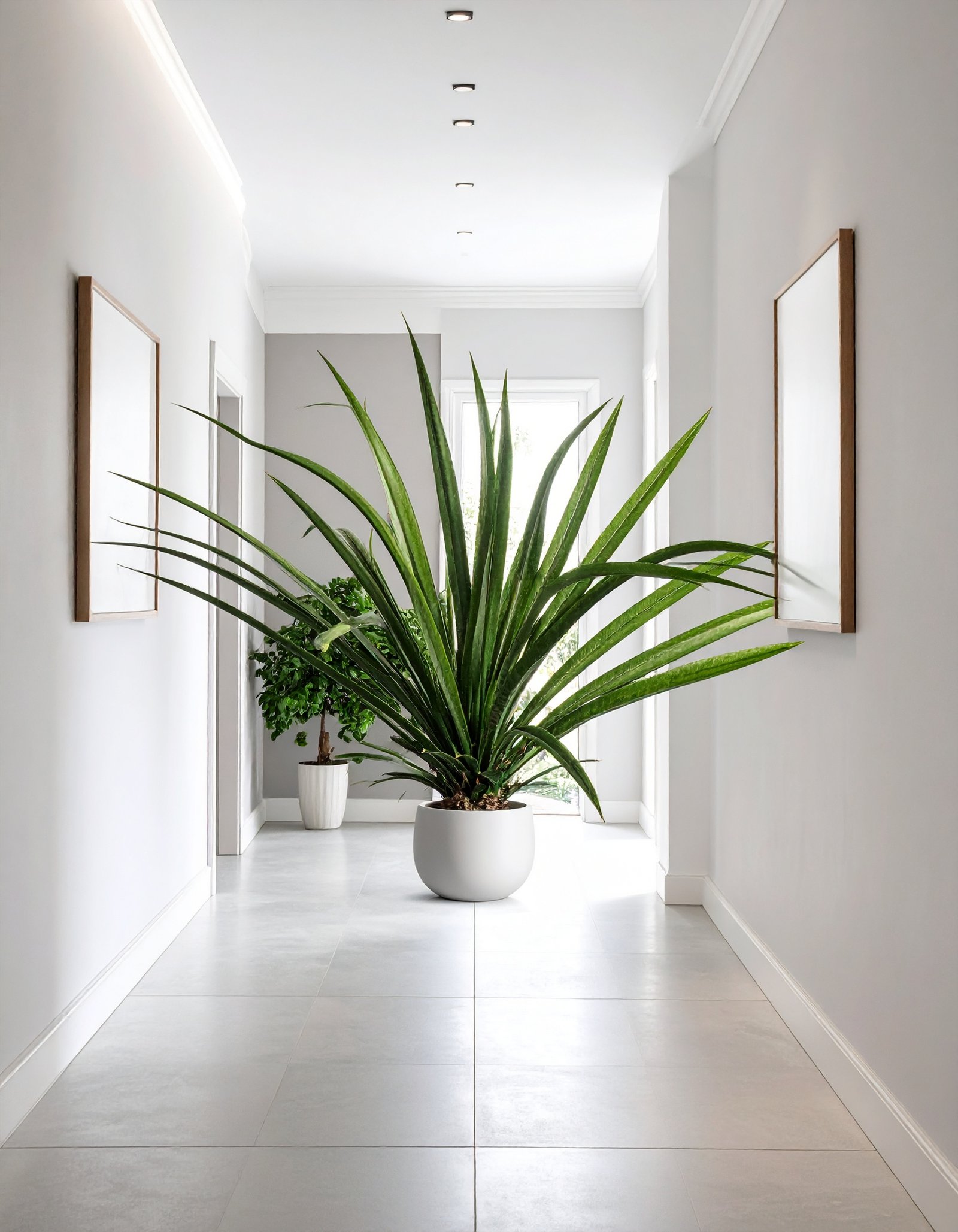 90 CM GREEN SLIM SCREWPINE PLANT WITH 28 LEAVES. – Belle Maison